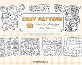 Dinosaur Coloring Pages | Cozy Dinosaur Coloring Pages, Bold and Easy Coloring Pages, Cute ...