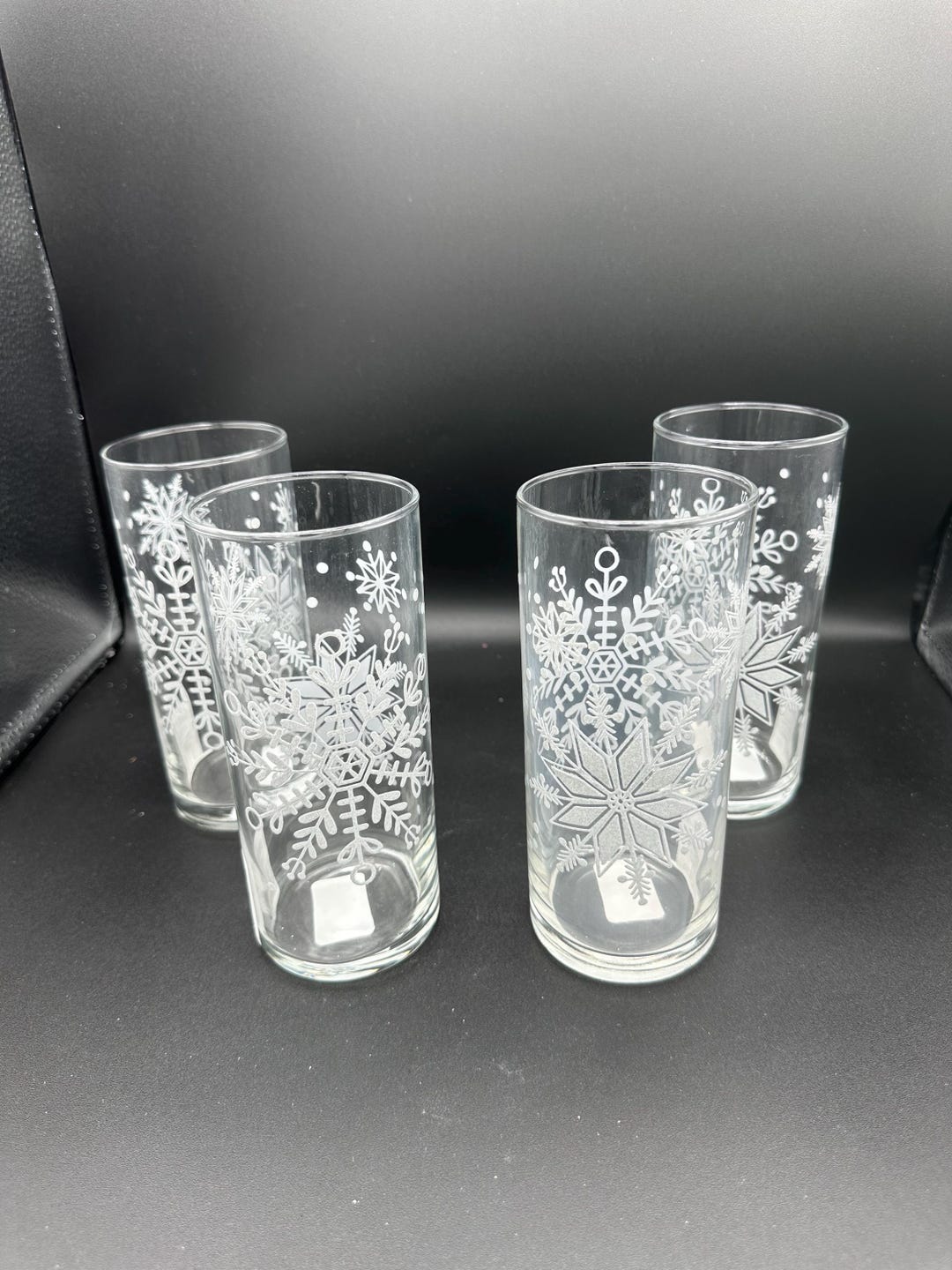 Cristar Lexington Cooler Glass 16.5 Oz - Handcrafted Glittering ...