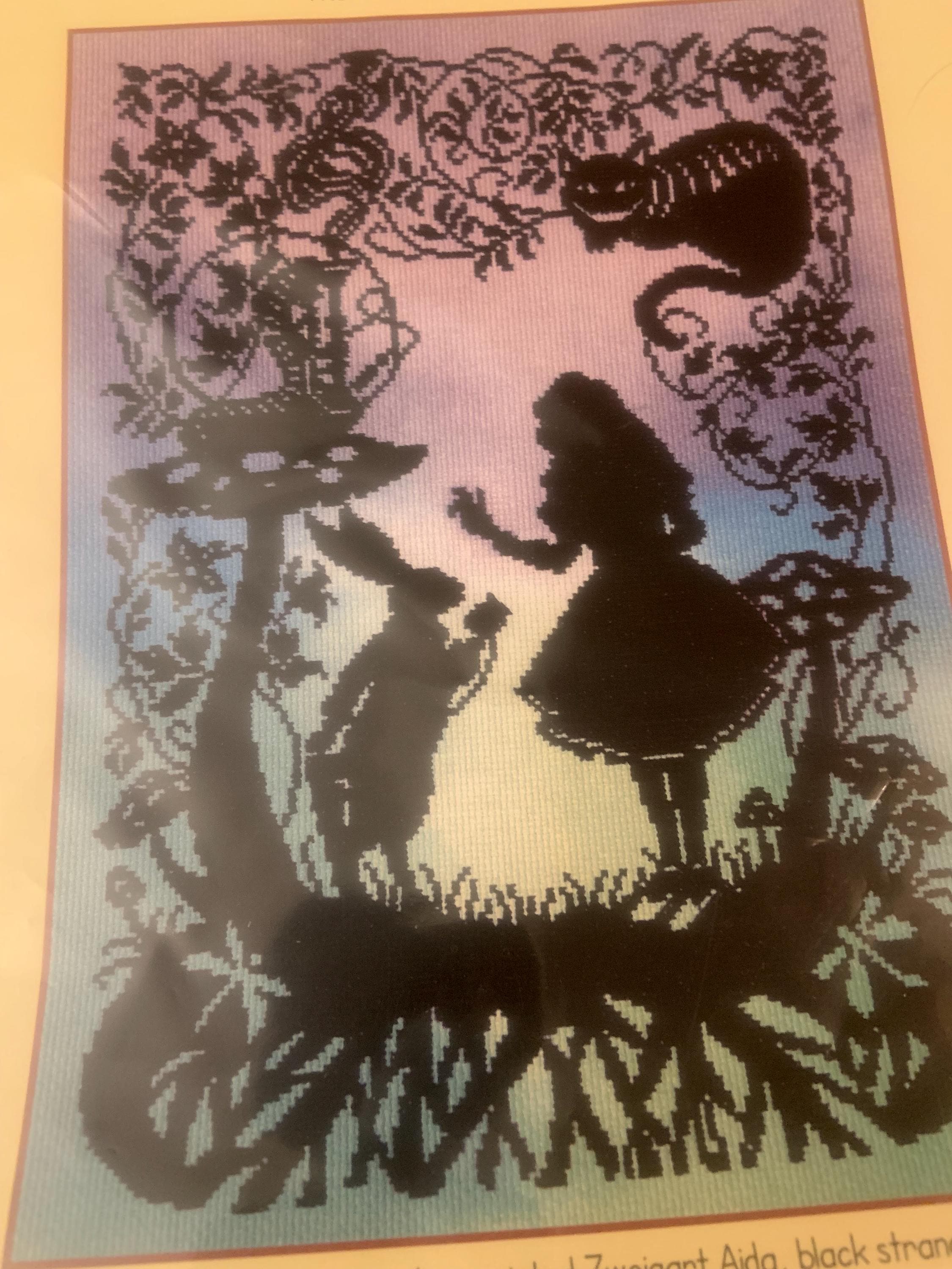 Fairy Tales : Alice in Wonderland Cross Stitch Kit by Bothy Threads ...