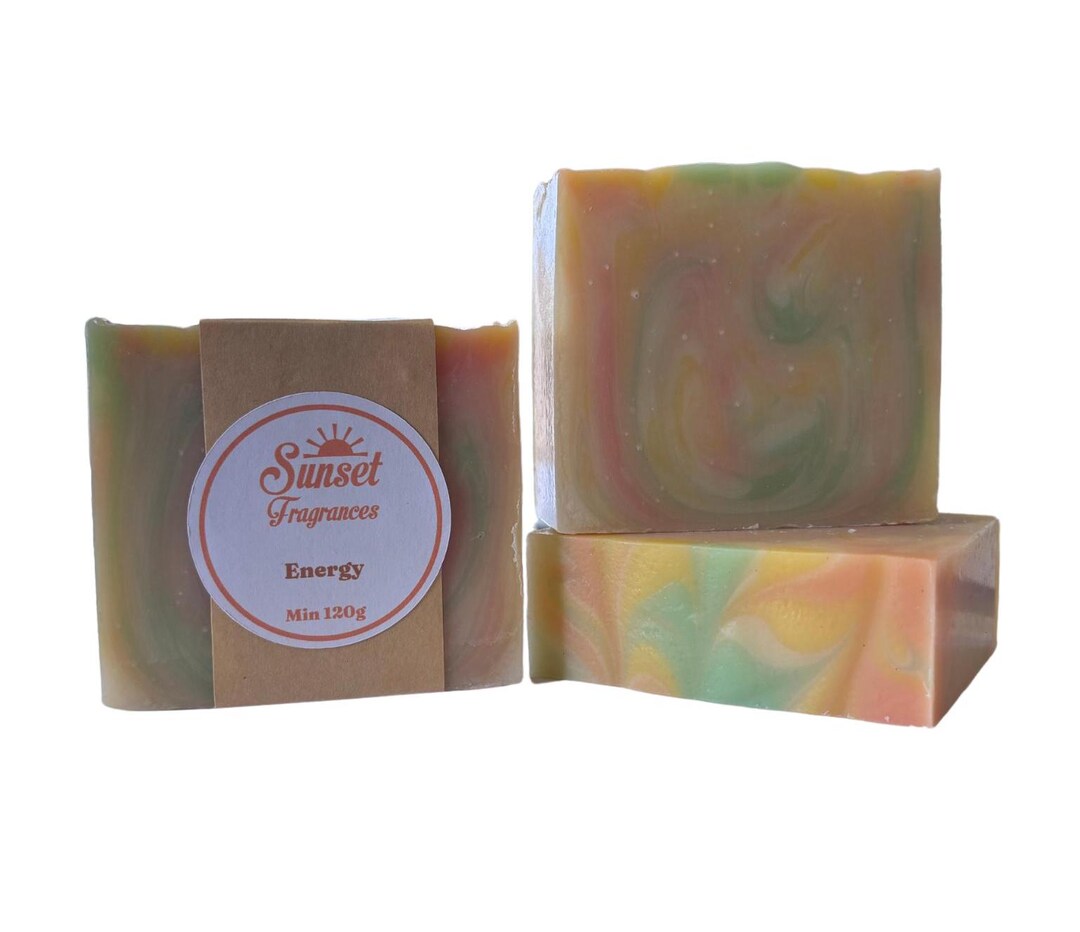 Energy Scented Handmade Soap, Beautiful Scent and a Nice Creamy Lather ...