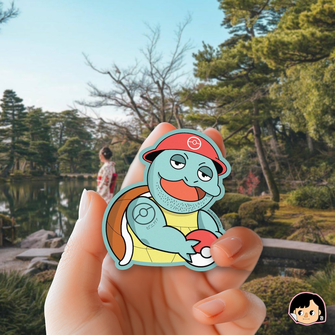Sassy Pokemon Sticker | Transparent Vinyl, Water-resistant - Etsy