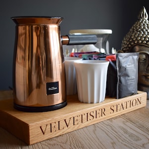 Luxurious Personalised Velvetiser Station for Hot Chocolate Lovers ...