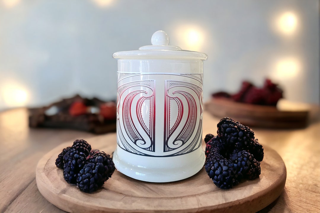 Black Raspberry and Vanilla Maori Inspired Triple Wick Soy Wax Candle ...