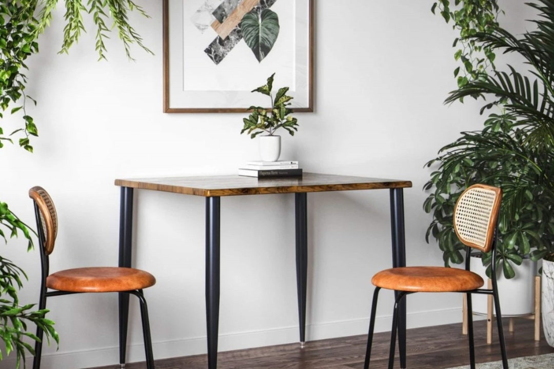 Small Dining Table Apartment Dining Table for 2, Wood Dining Table - Etsy