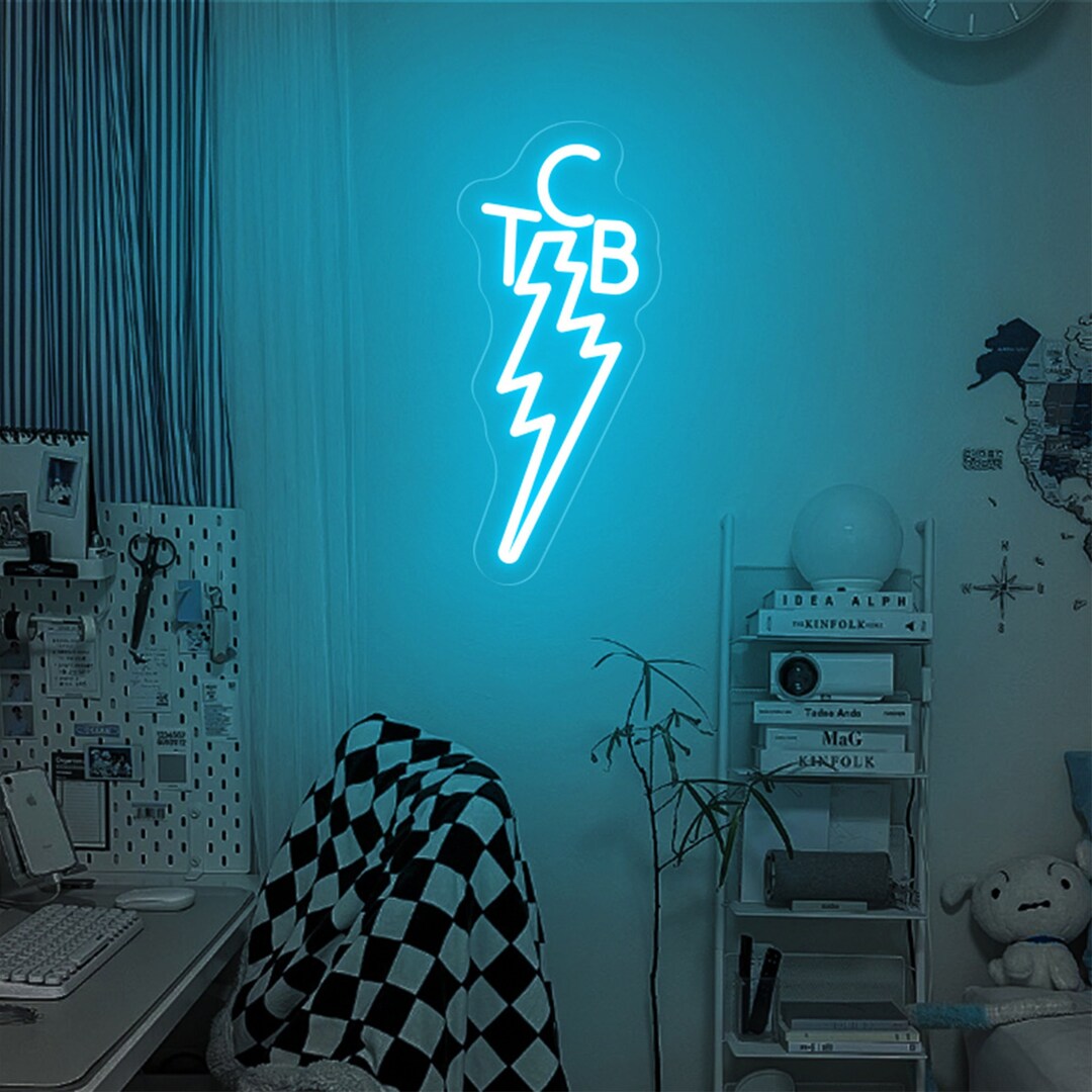 Taking Care of Business Neon Sign, Lightening Home Decor, Music Studio ...