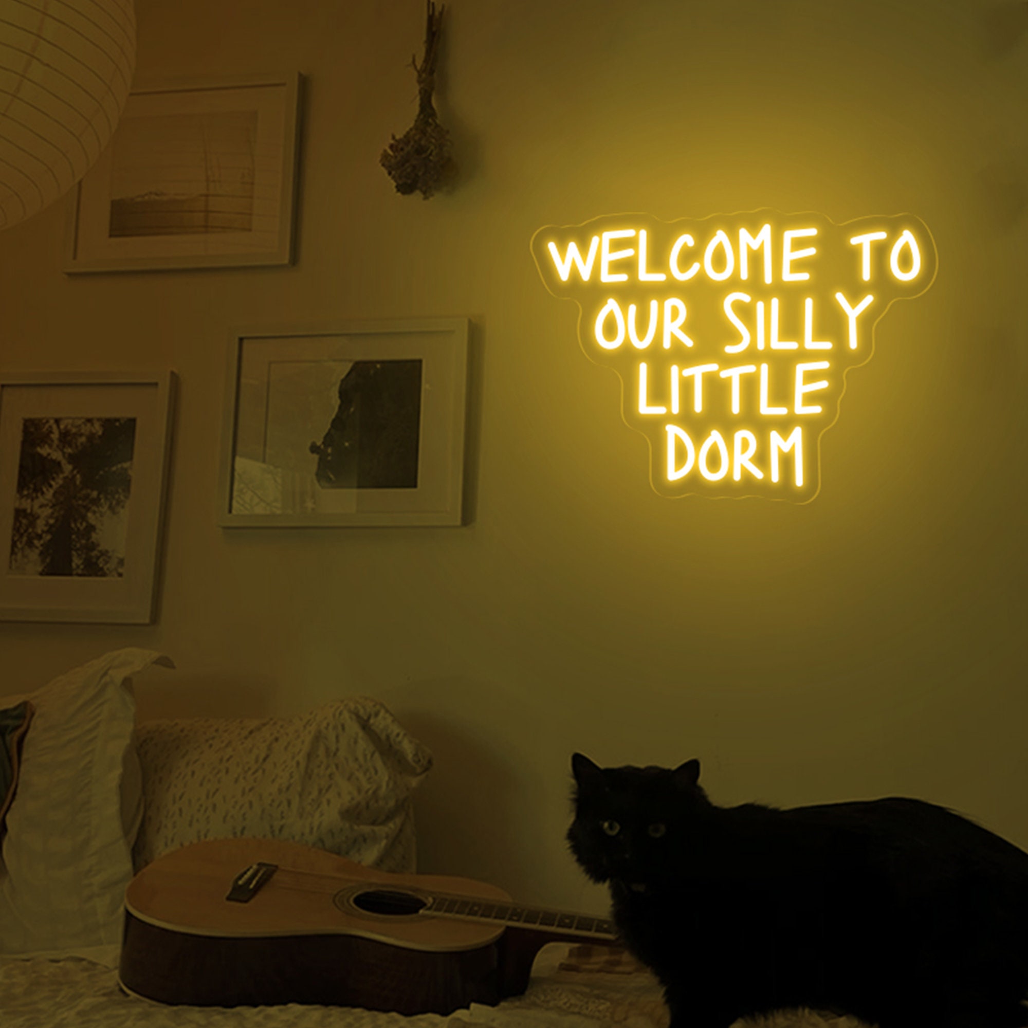 Welcome to Our Dorm Decor, Pink Room Decor, College Room Decor,trendy ...