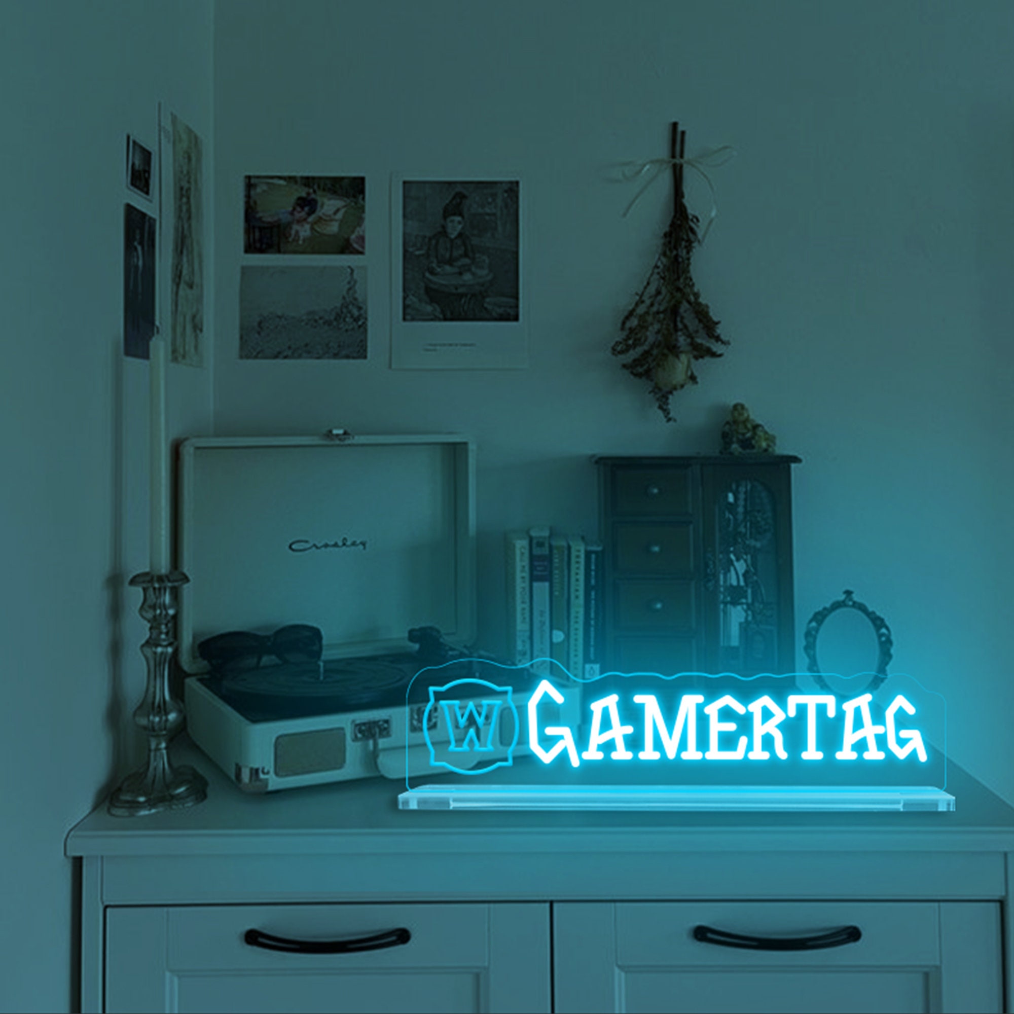 Custom Gamertag Neon Sign, Custom Neon Sign, Gift for Streamers and ...