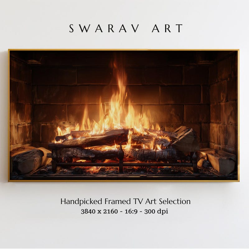 Abstract Flame Wall Art - Etsy