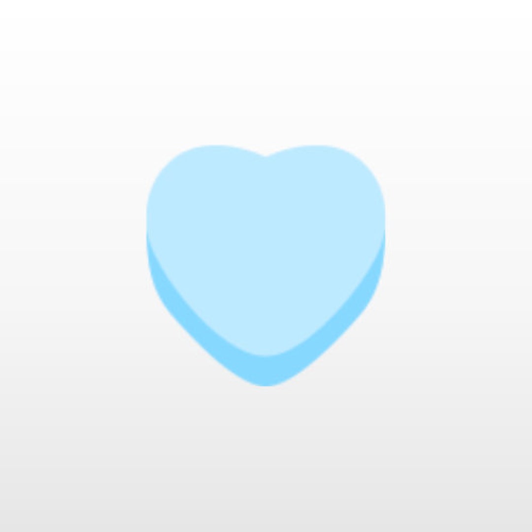 Valentines PNG, Blue Candy Heart, Conversation Hearts, Valentine's Day ...