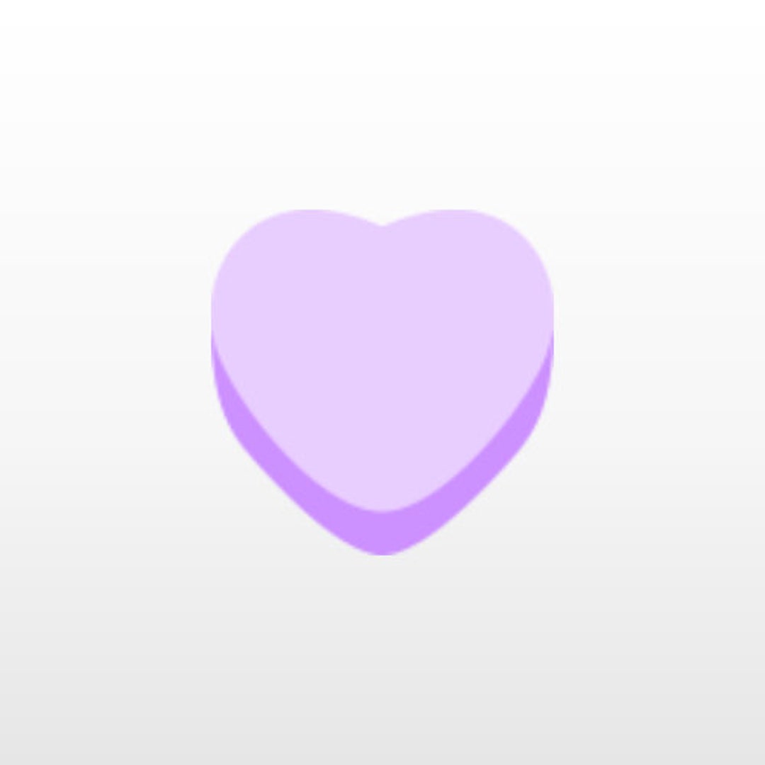 Valentines PNG, Purple Candy Heart, Conversation Hearts, Valentine's ...