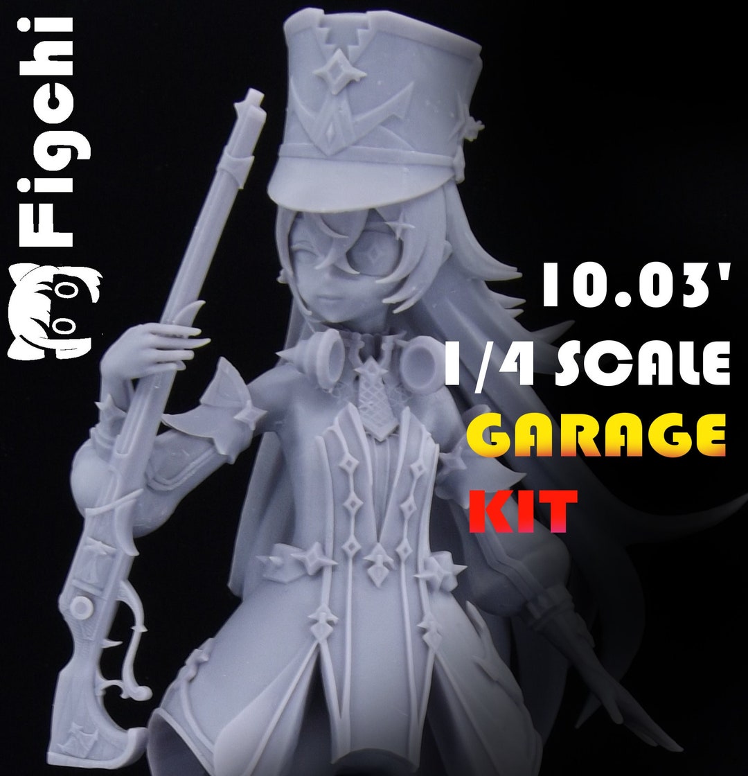 Chevreuse Figure Scale Figurine 1/4 From Genshin Impact Resin Figurine ...