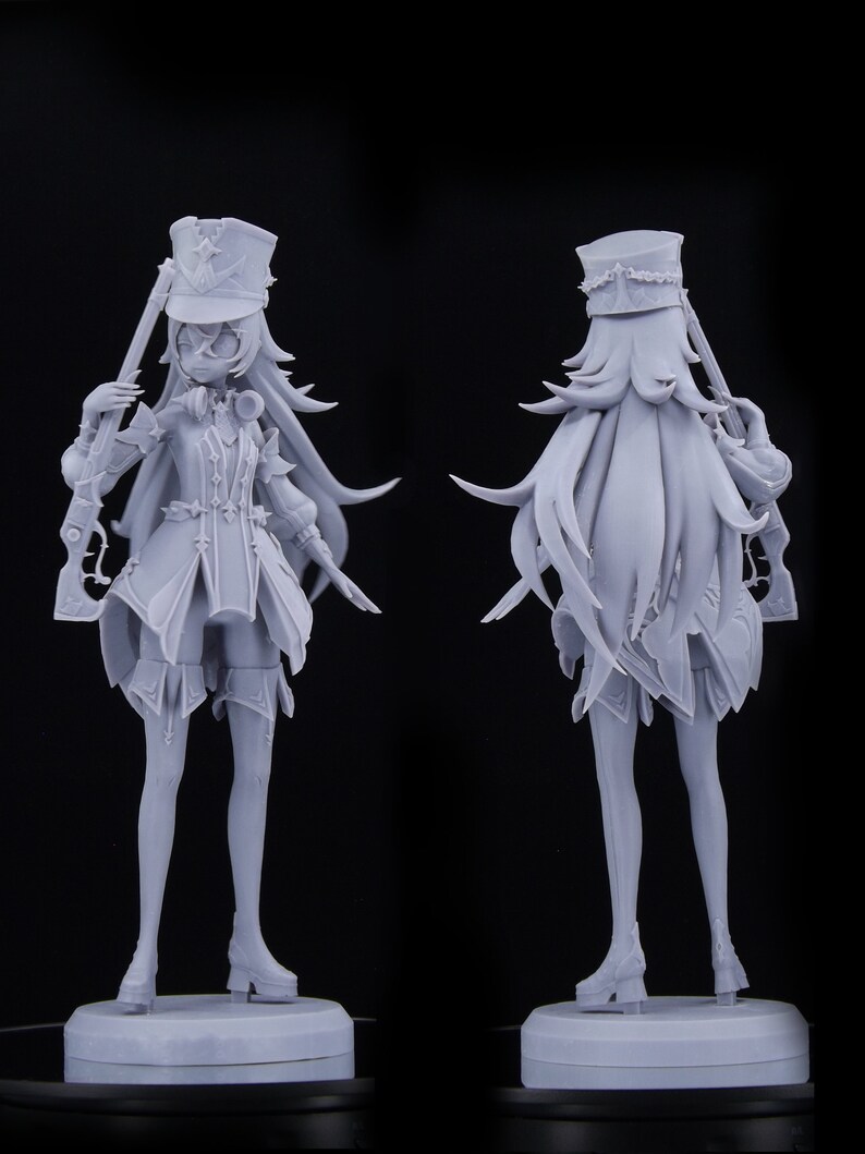 Chevreuse Figure Scale Figurine 1/4 From Genshin Impact Resin Figurine ...