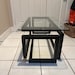 Metal and Glass Infinity Prism Coffee Table - Etsy
