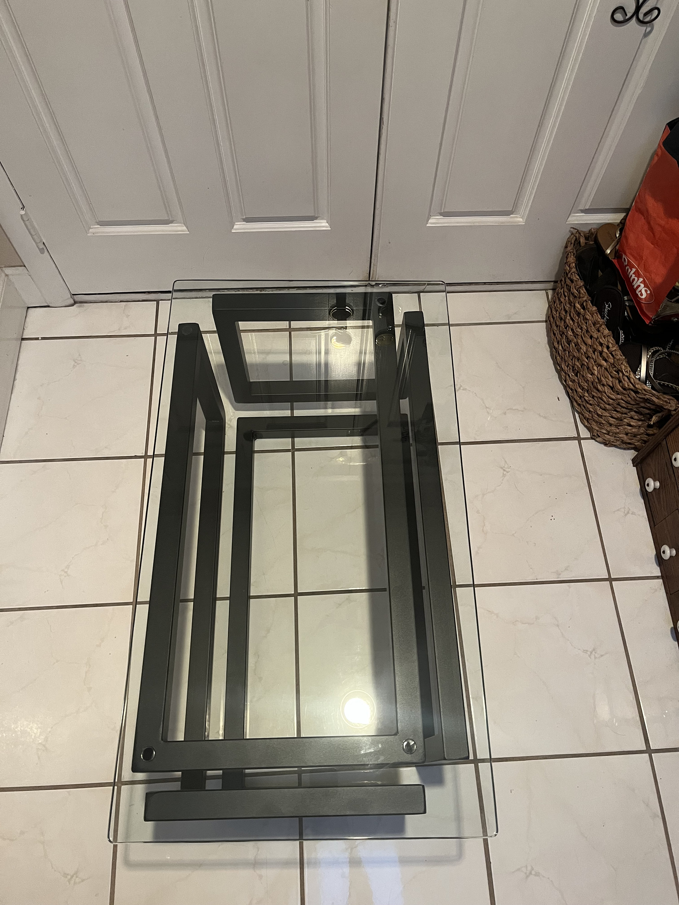 Metal and Glass Infinity Prism Coffee Table - Etsy