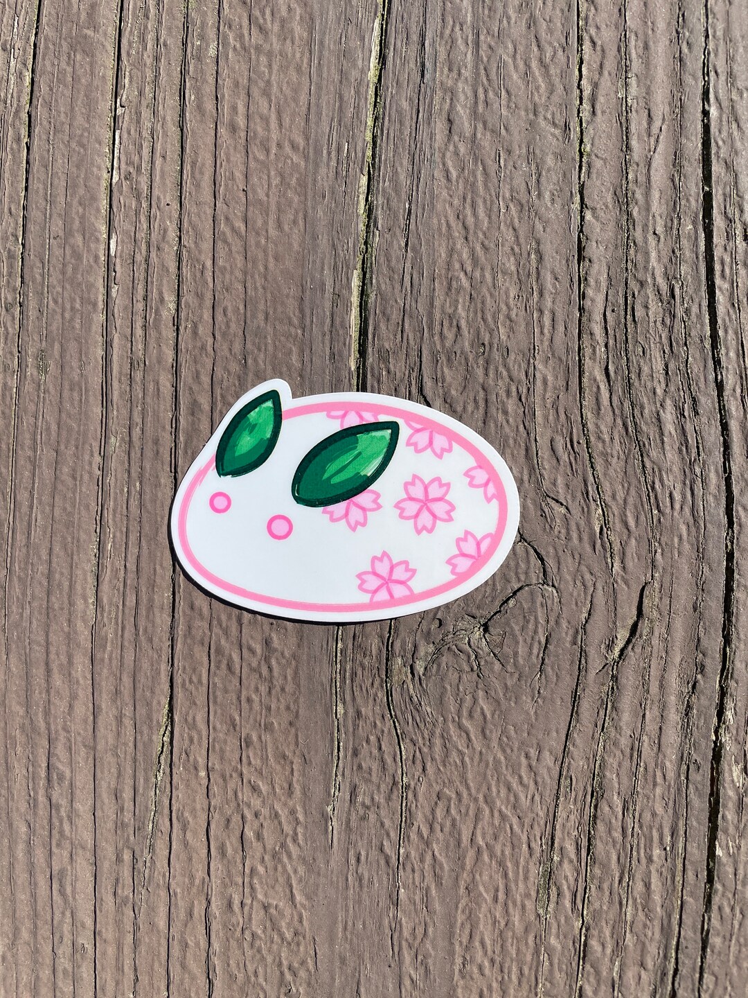 Sakura Snow Bunny Sticker - Water Resistant - Rabbit - Japanese Style ...