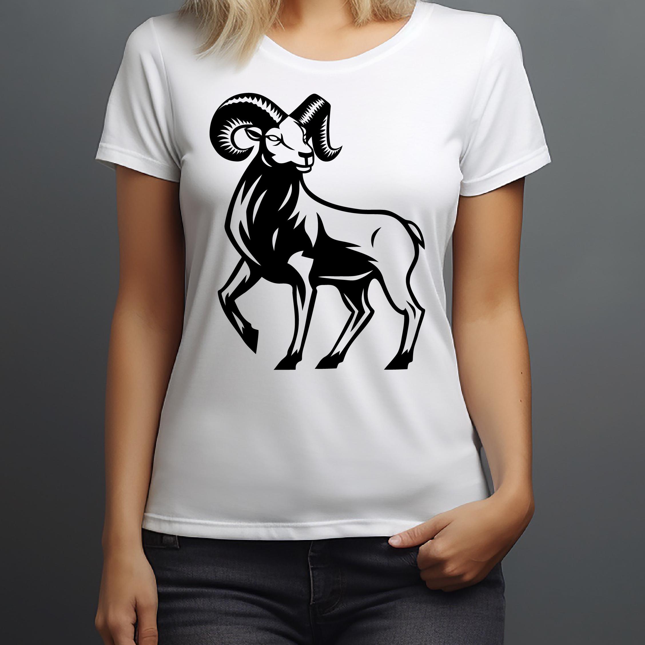 Mouflon, Aries Svg, Png, Dxf, Eps Files Included. Svg for Shirts ...