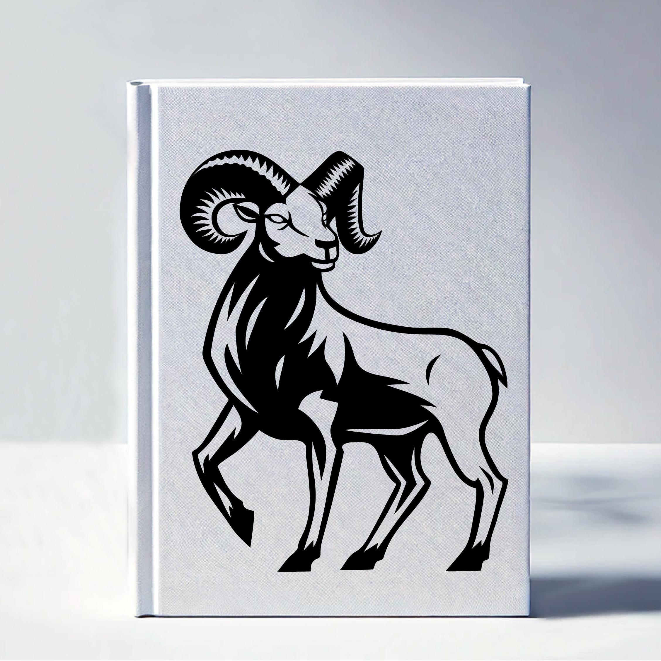 Mouflon, Aries Svg, Png, Dxf, Eps Files Included. Svg for Shirts ...
