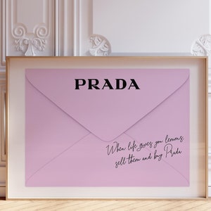 Prada print - Etsy