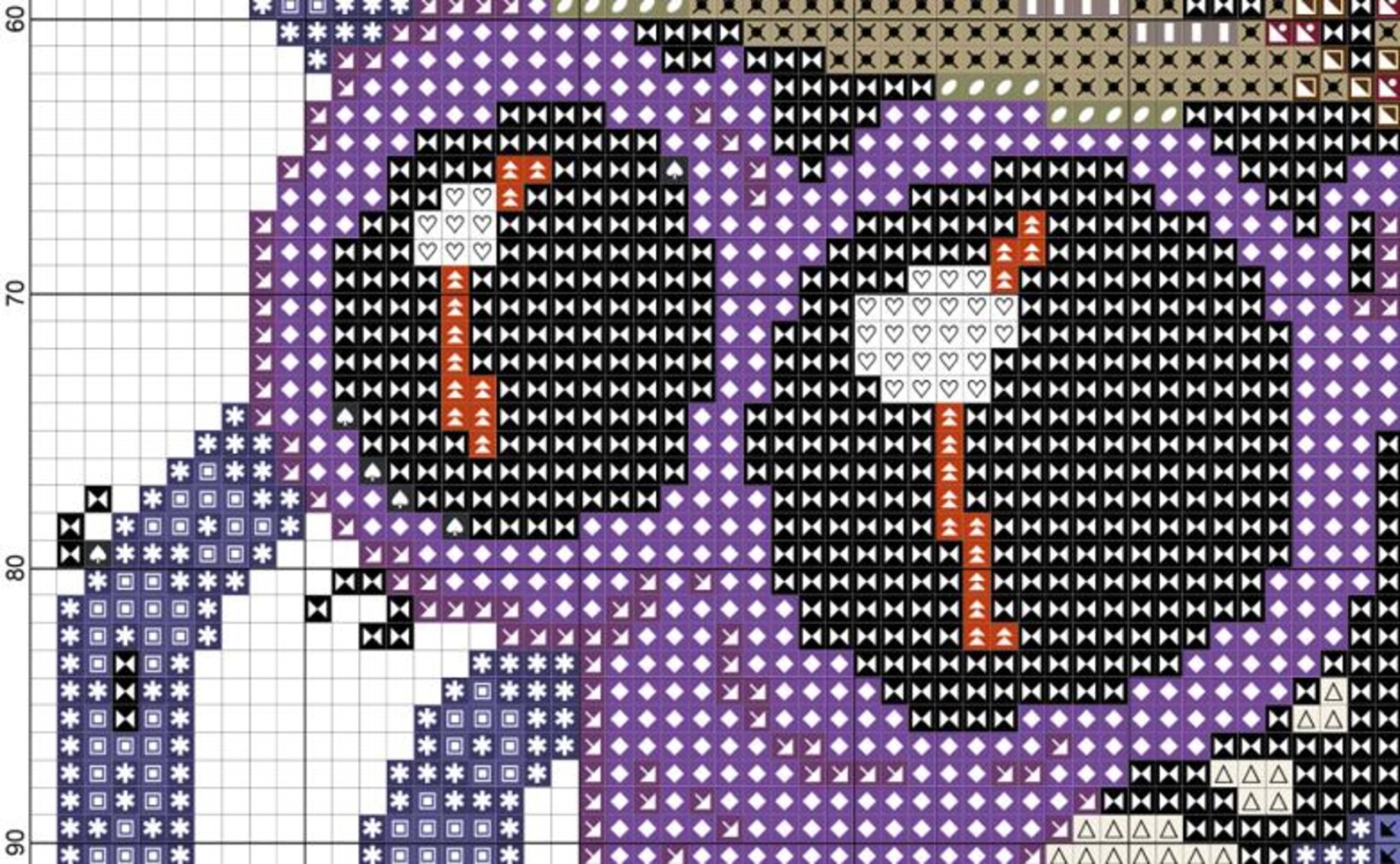 Shamura Cult of the Lamb Cross Stitch Pattern - Etsy
