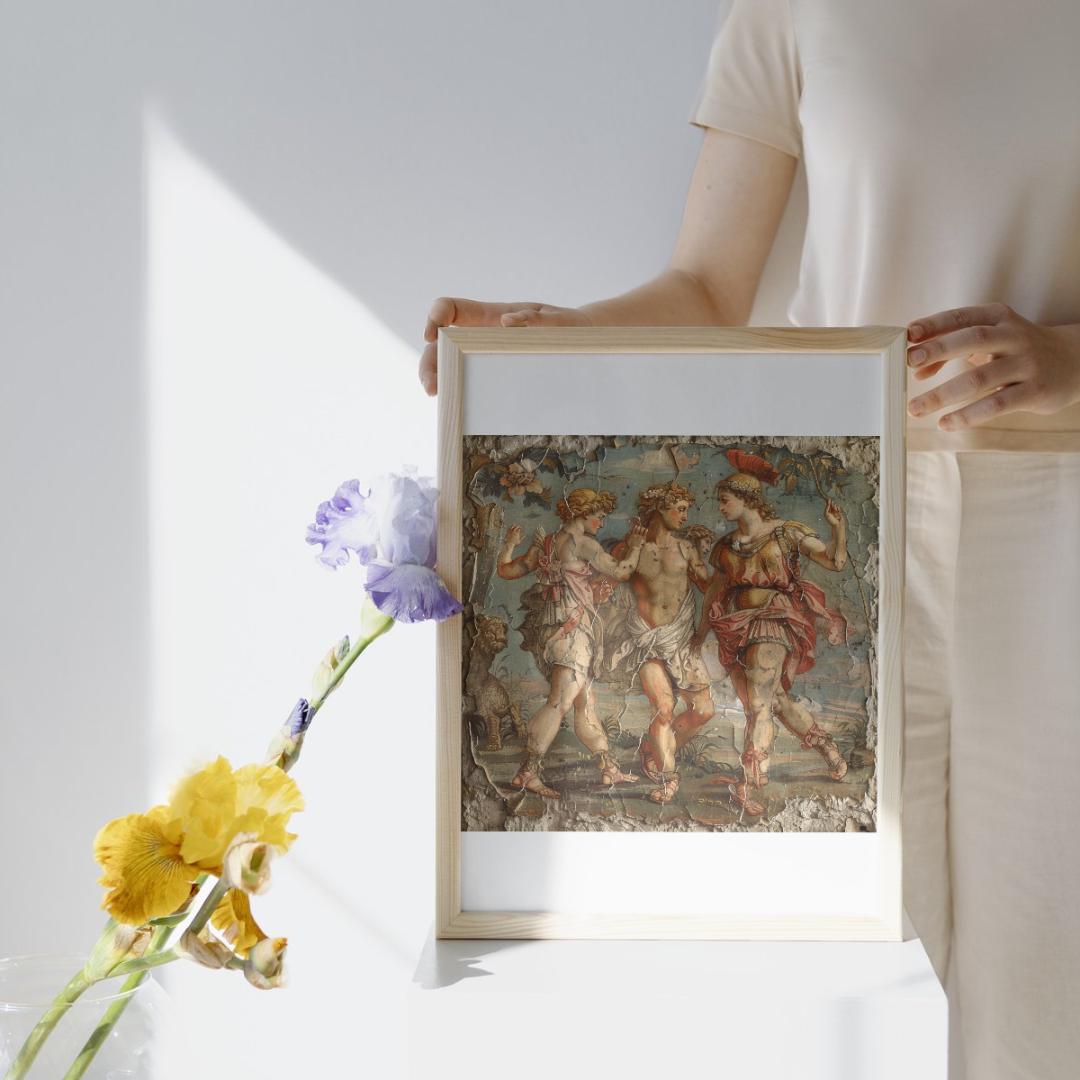 Classical Mythological Scene - Raphaellesque Style Digital Download ...