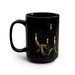 Eldritch Inspirations: Cthulhu Black Coffee Mug With Candles, Dark Cosmic Candleabra, 11oz and ...