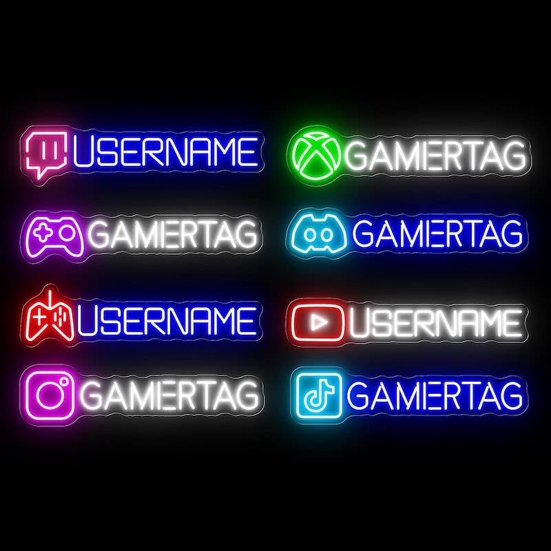 Gamer Led Sign - Etsy