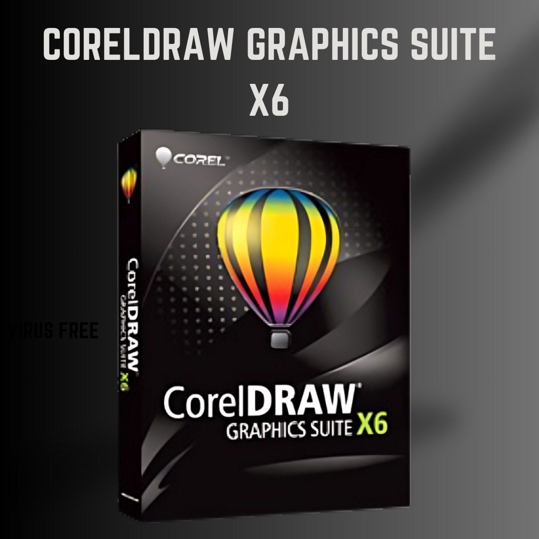 Coreldraw X6 for Windows Digital Download instant - Etsy