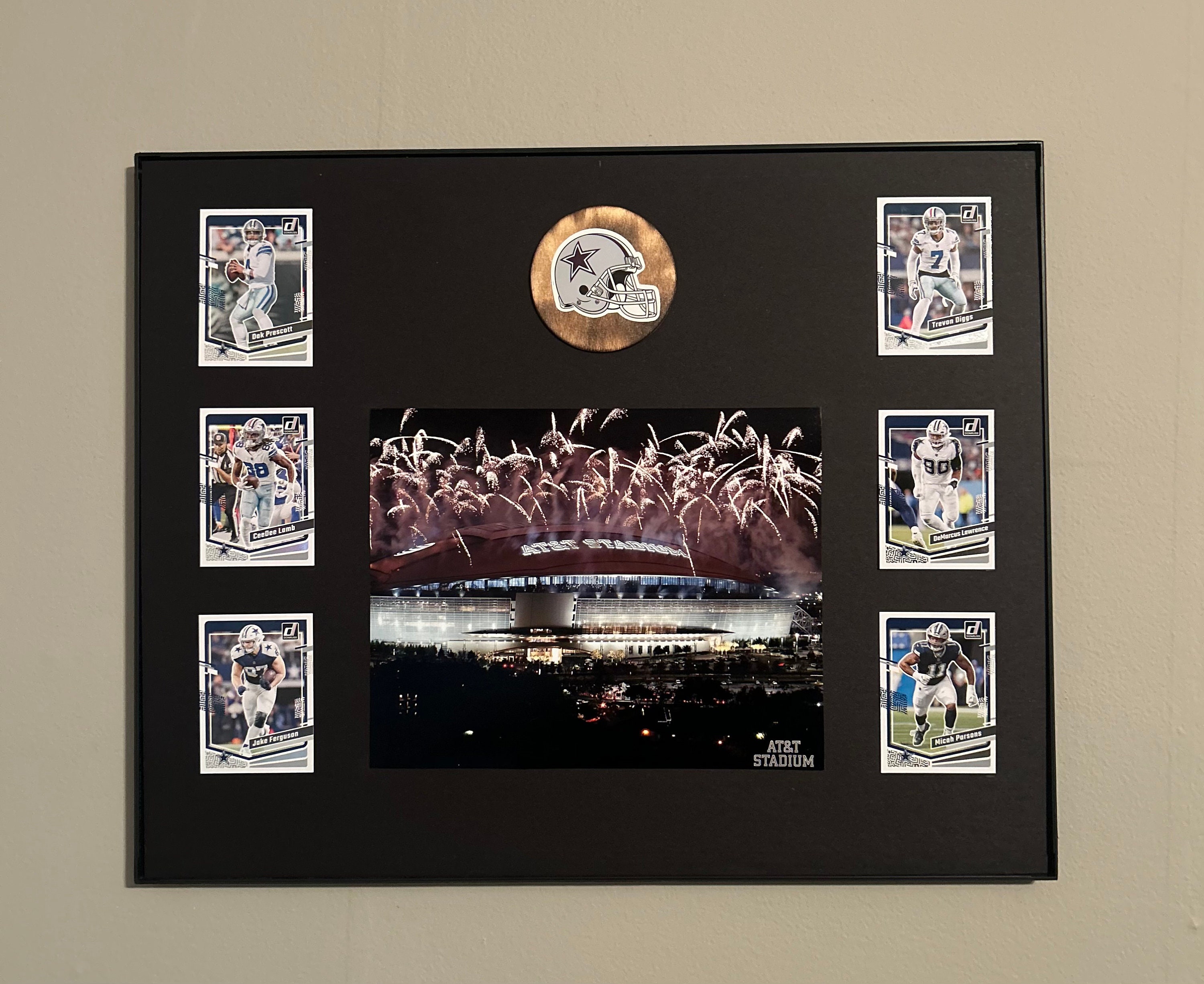 2023 Dallas Cowboys Custom Frame, Man Cave Gift, NFL Memorabilia - Etsy
