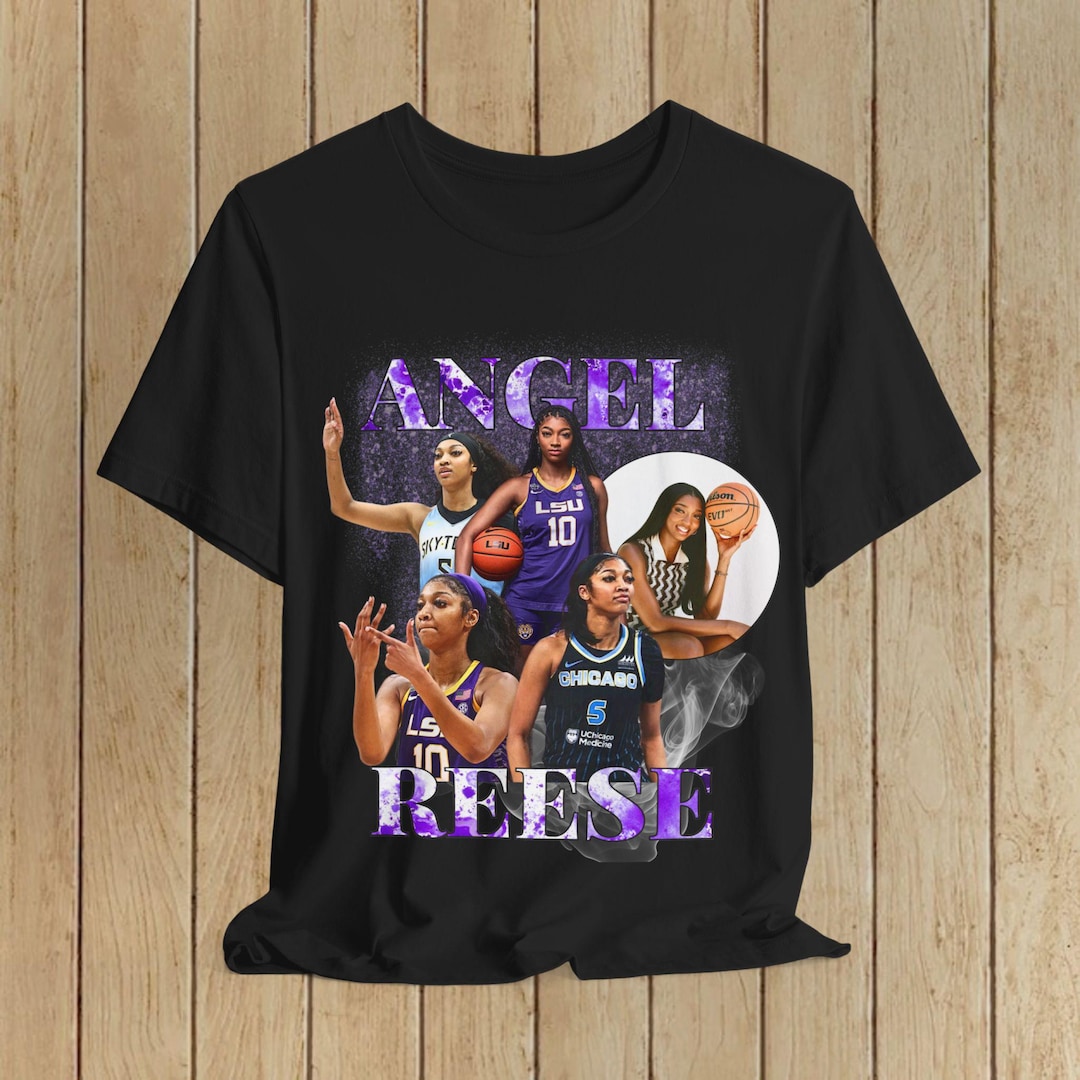 Angel Reese Vintage 90's Style Shirt, Retro Graphic, WNBA, Chicago Sky ...
