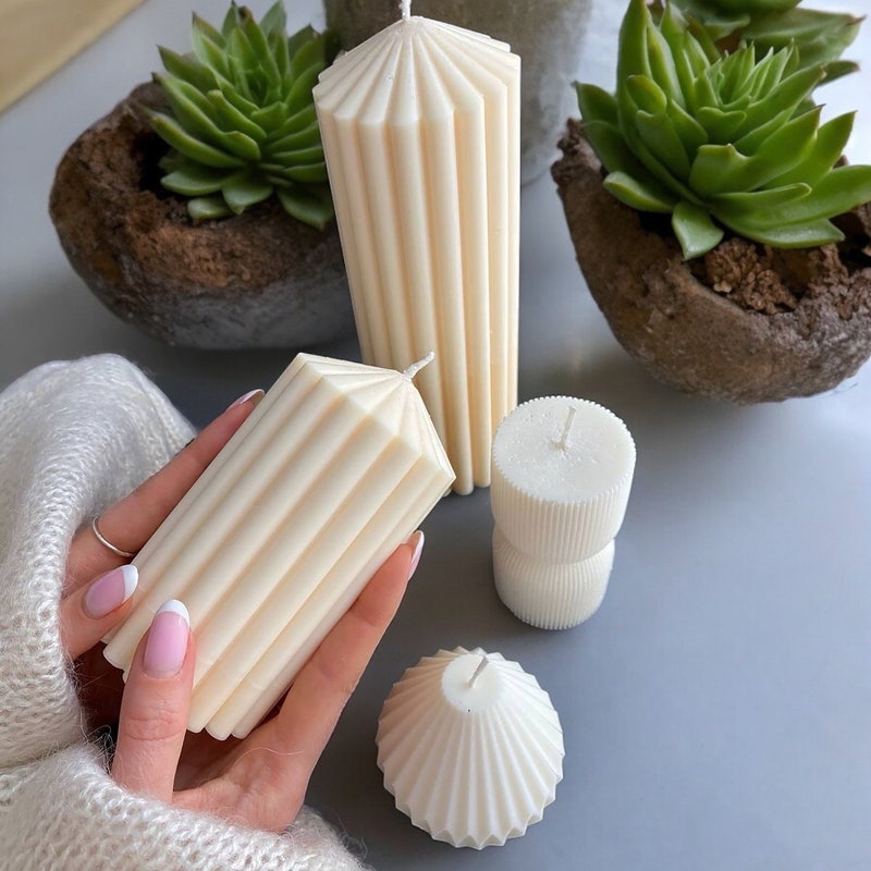 Pillar Candles - Etsy