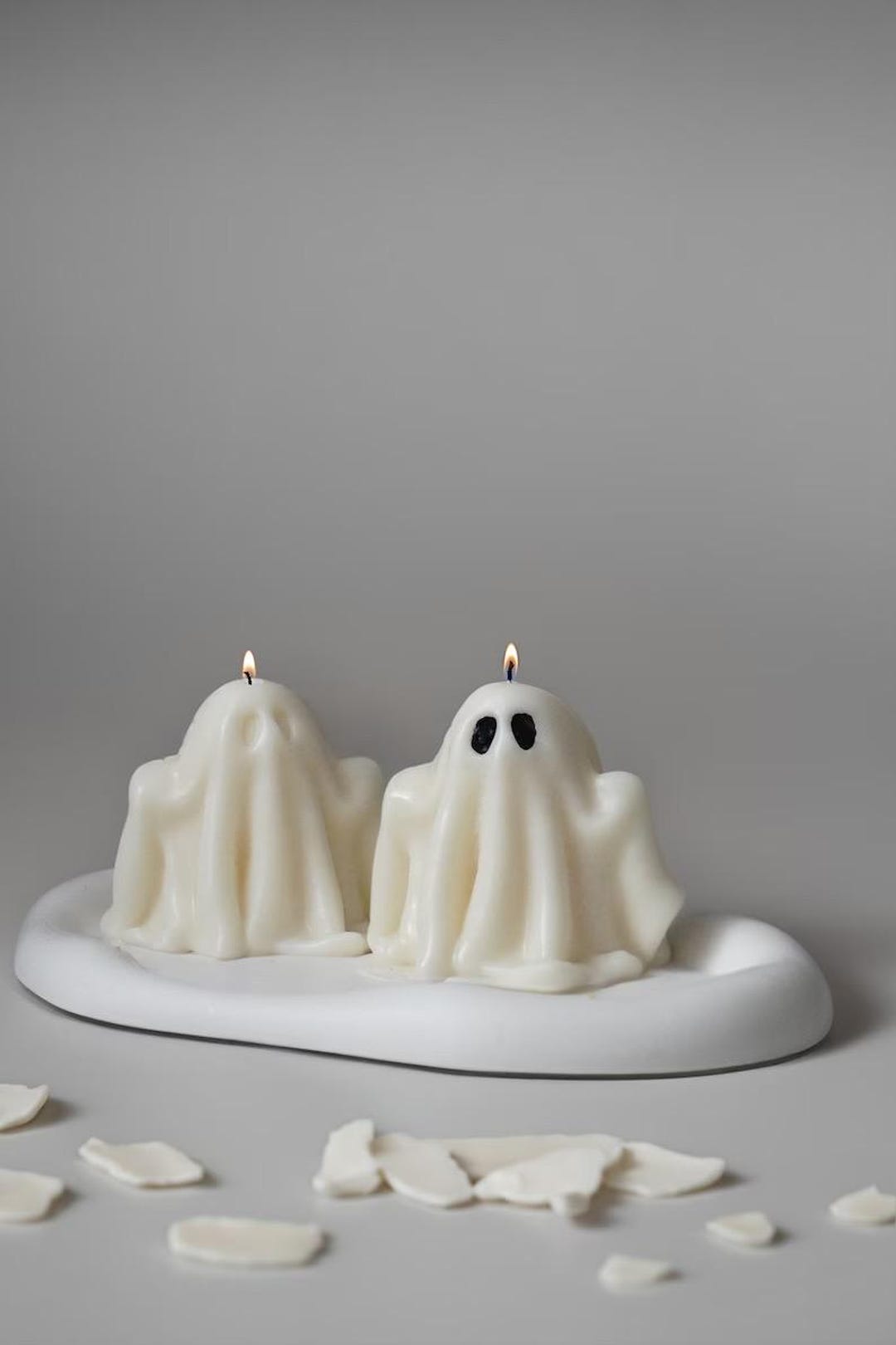 Ghost Candles | Halloween Ghosts | Spooky Candles | Autumn Candles ...