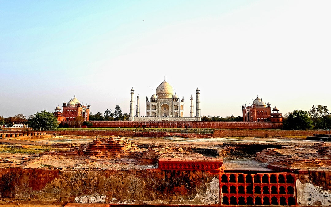 Taj Mahal the Alternative View - India, Agra Digital Download 3778 X ...