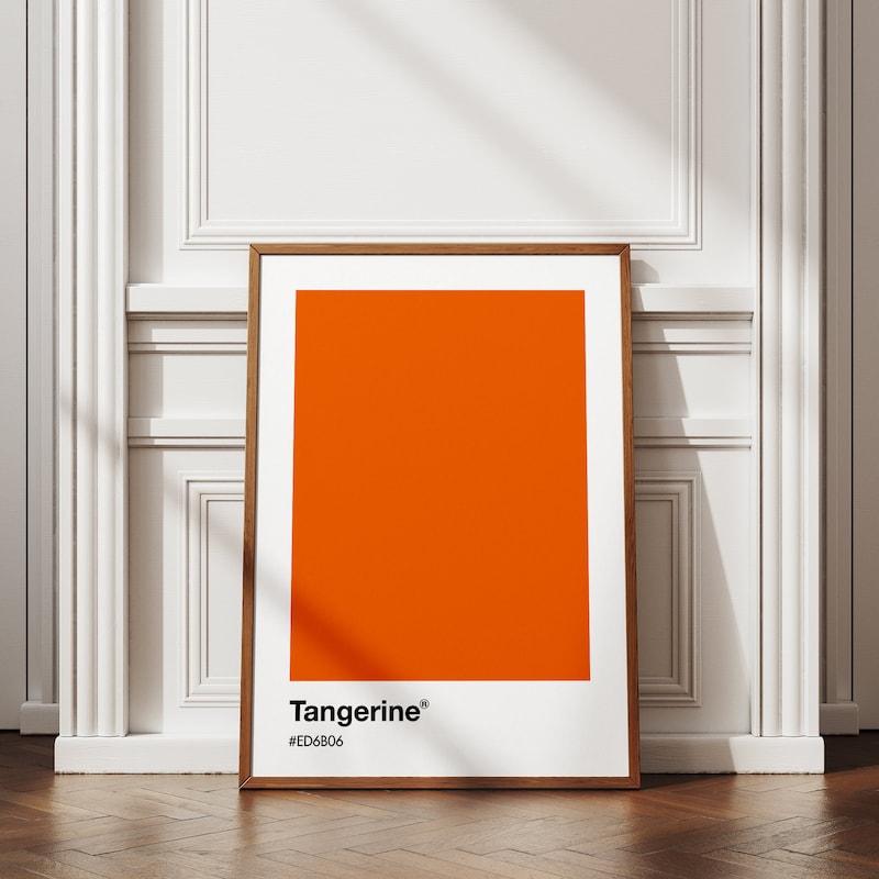 Color Palette Poster - Etsy UK