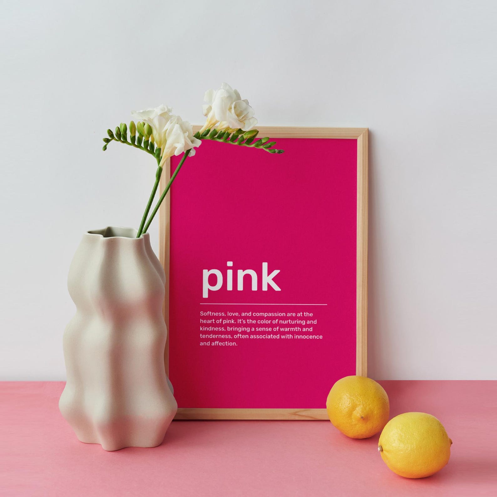 Pink Definition Poster, Pink Dictionary Art, Pink Hue Quote Print ...