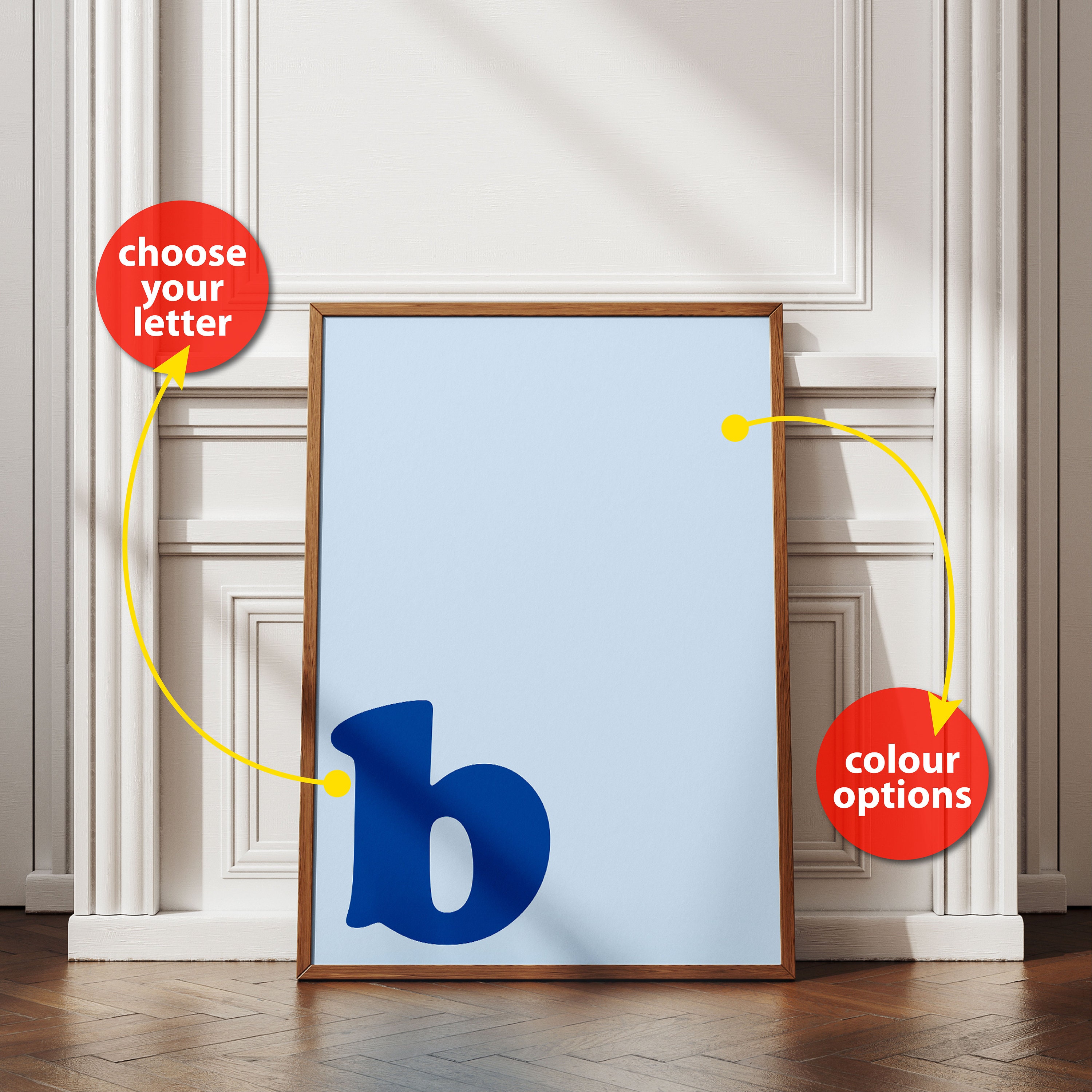 Custom Letter Poster,personalized Quote Wall Art,custom Print,custom ...