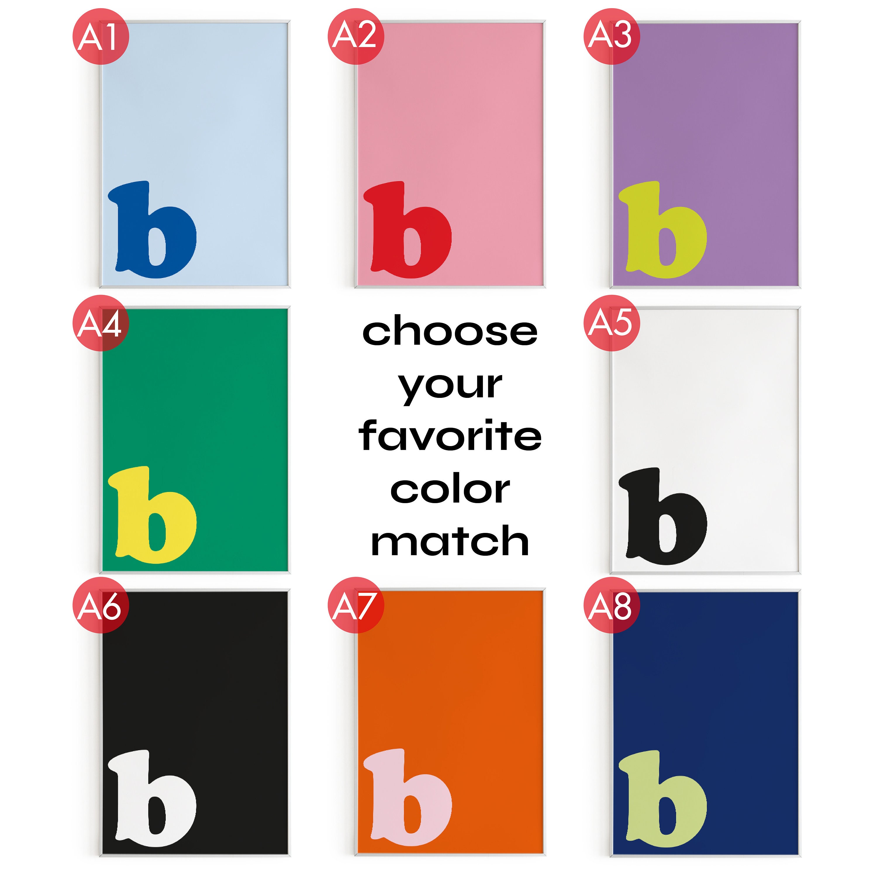 Custom Letter Poster,personalized Quote Wall Art,custom Print,custom ...