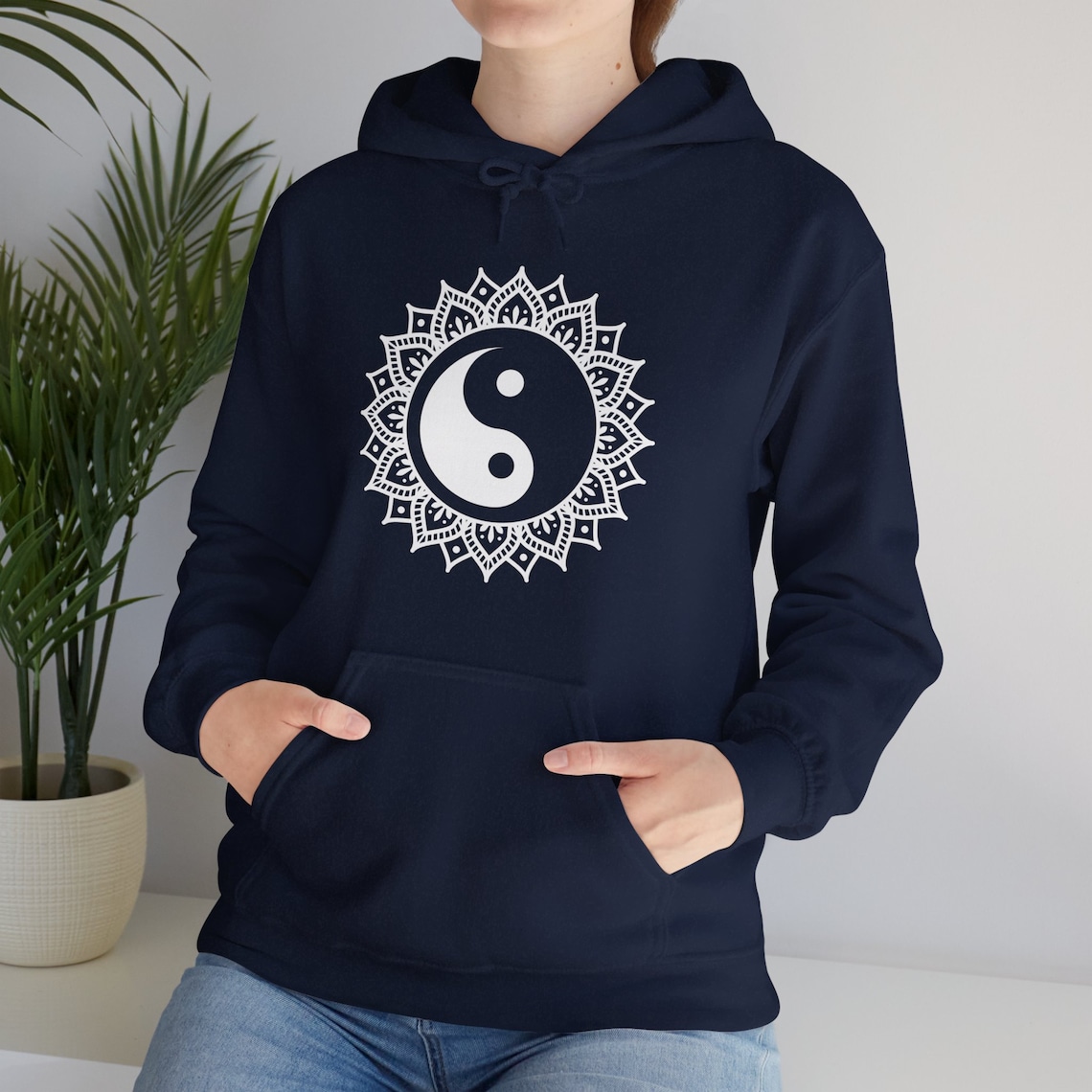 High Frequency Mandala Sweatshirt Meditation Yoga Hoodie Spiritual ...