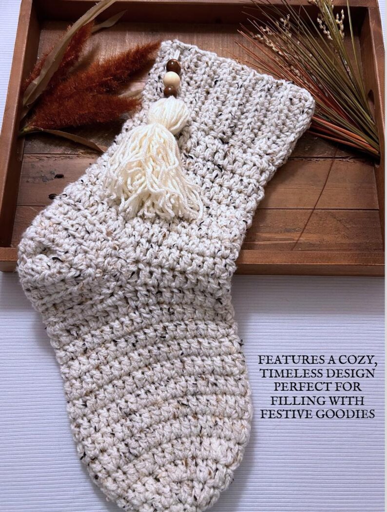 Classic Christmas Stocking Pattern PDF - Etsy