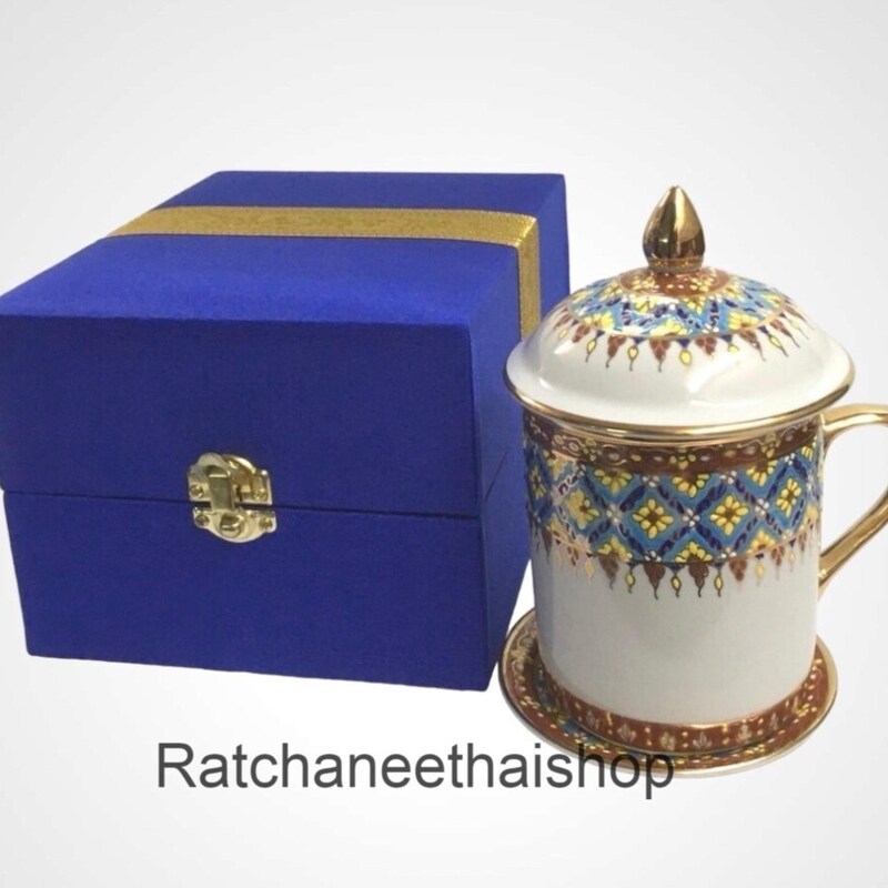 Benjarong Set - Etsy