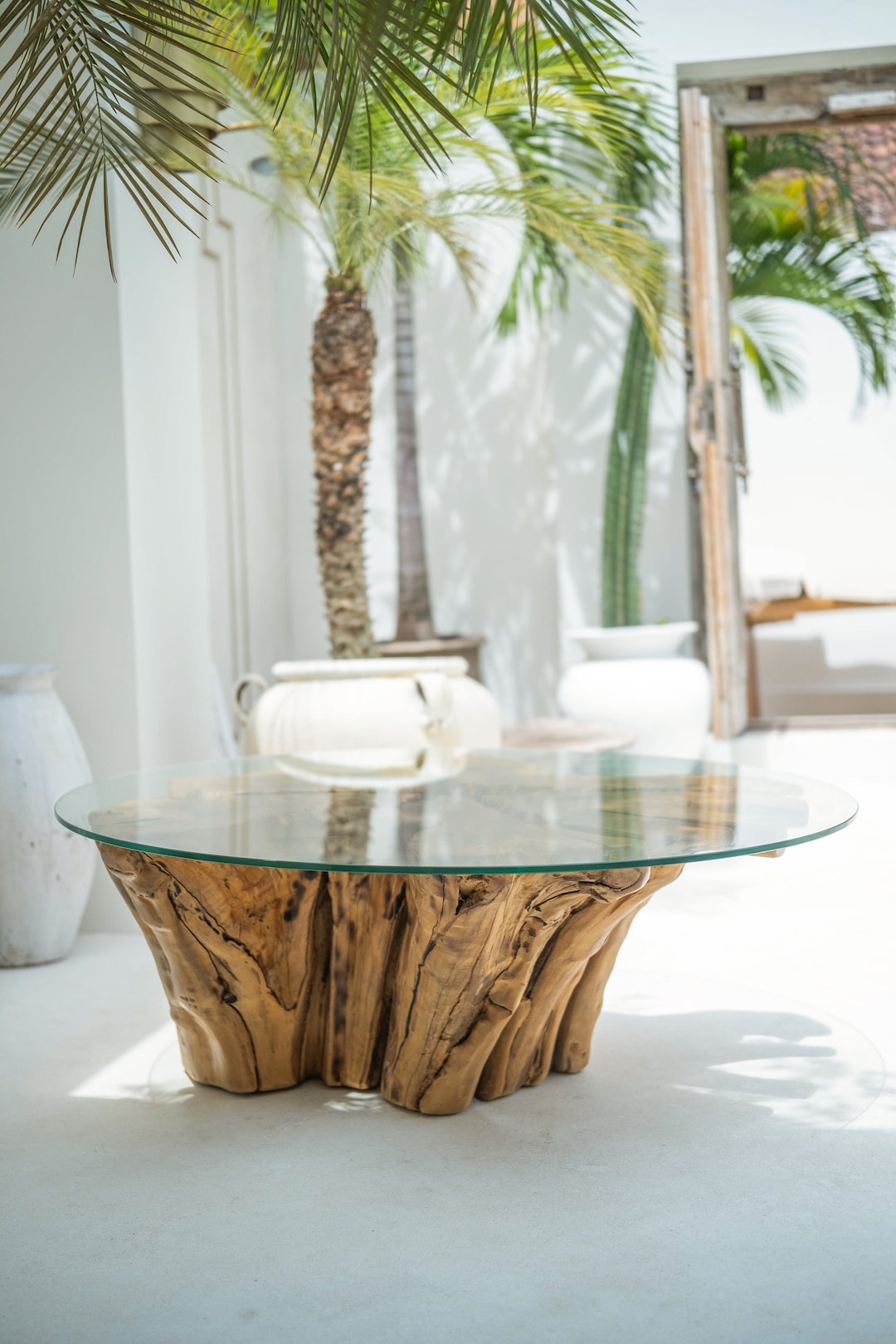 Tree Trunk Coffee Table Unique Coffee Table Modern Wood Coffee Table ...