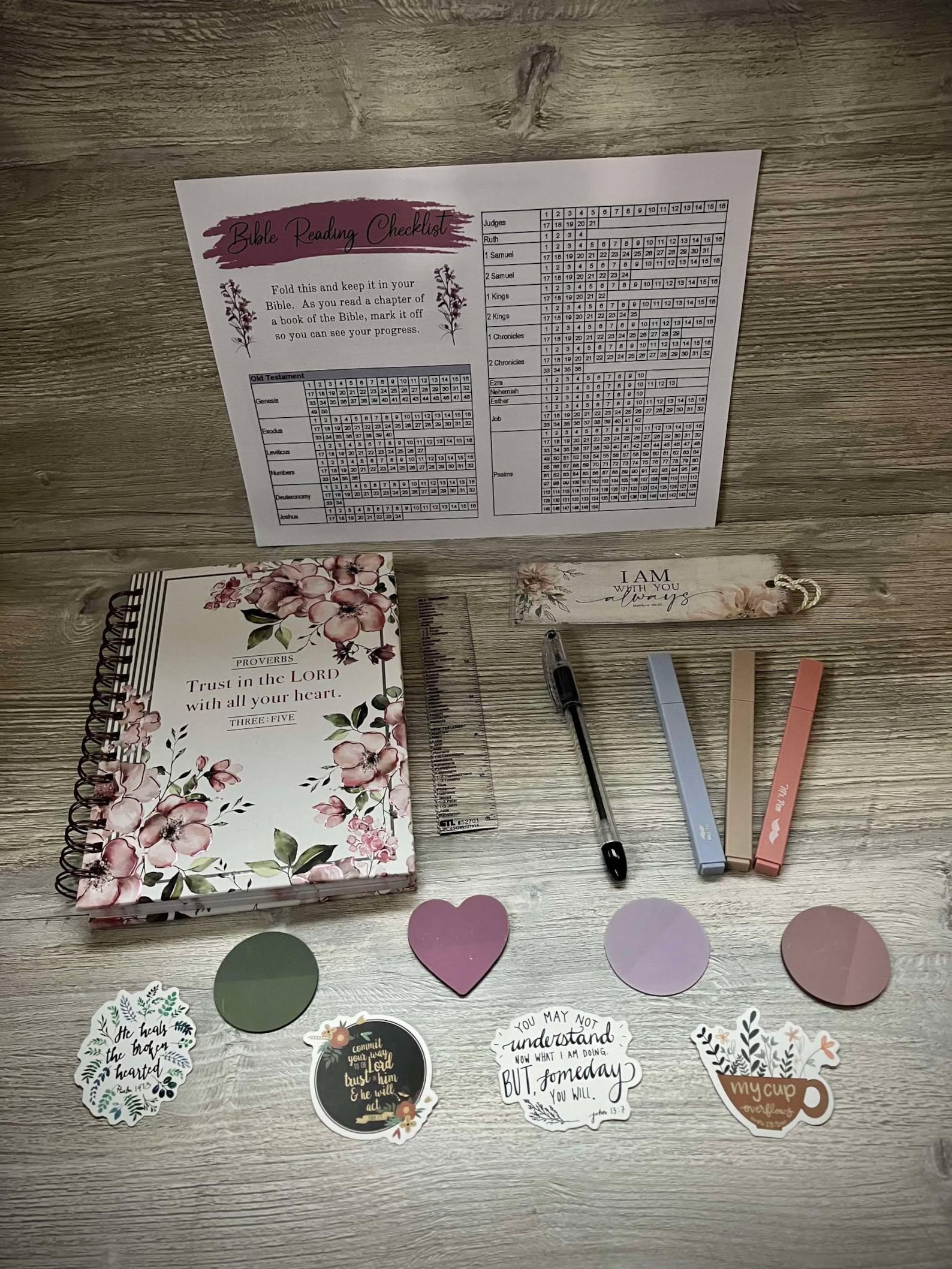 Bible Study Kit, Christian Gift Box, Bible Study Journal, Bible Reading ...