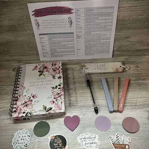 Bible Study Kit, Christian Gift Box, Bible Study Journal, Bible Reading ...