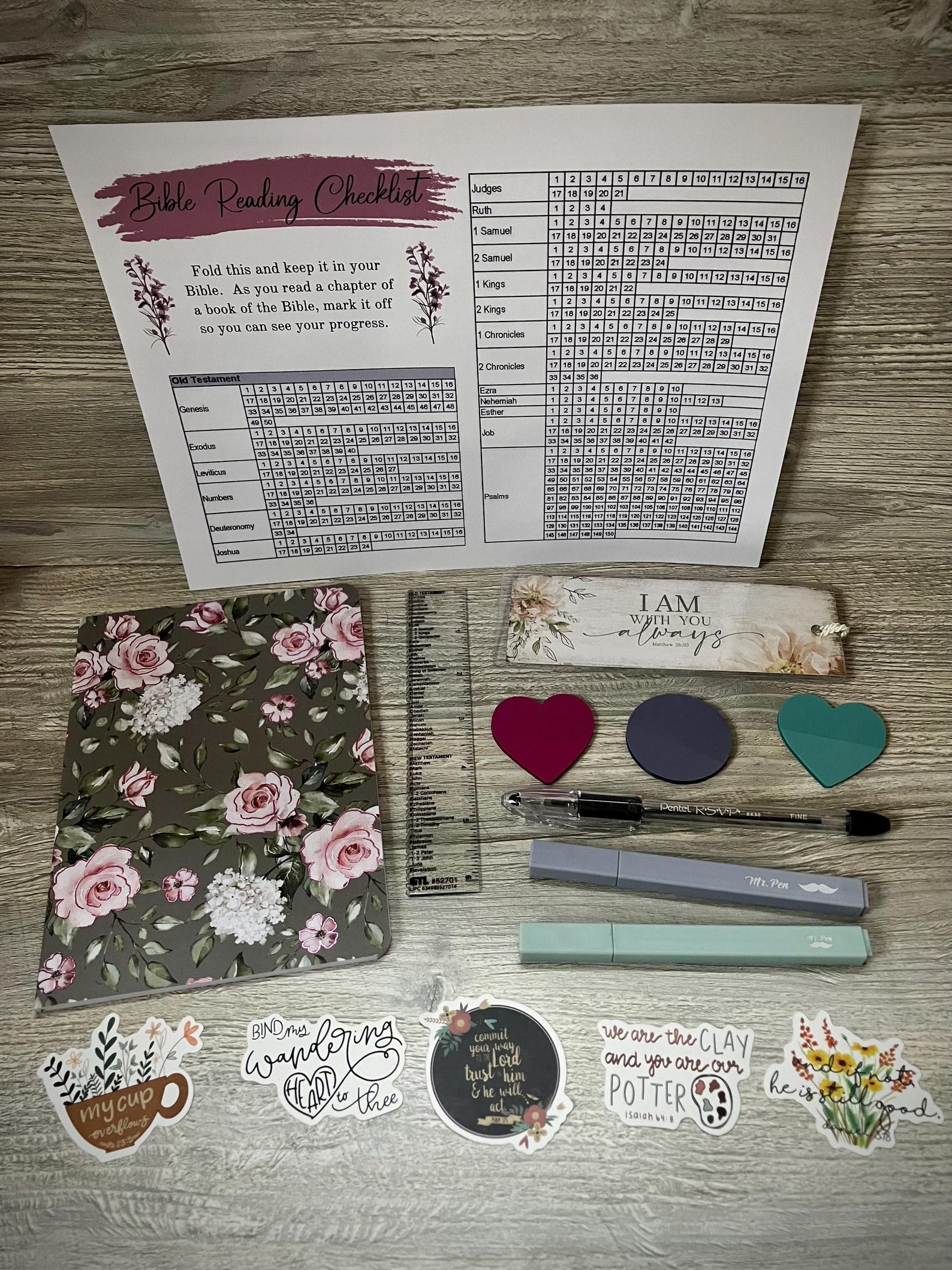 Bible Study Kit, Christian Gift, Bible Study Journal, Christian Gift ...