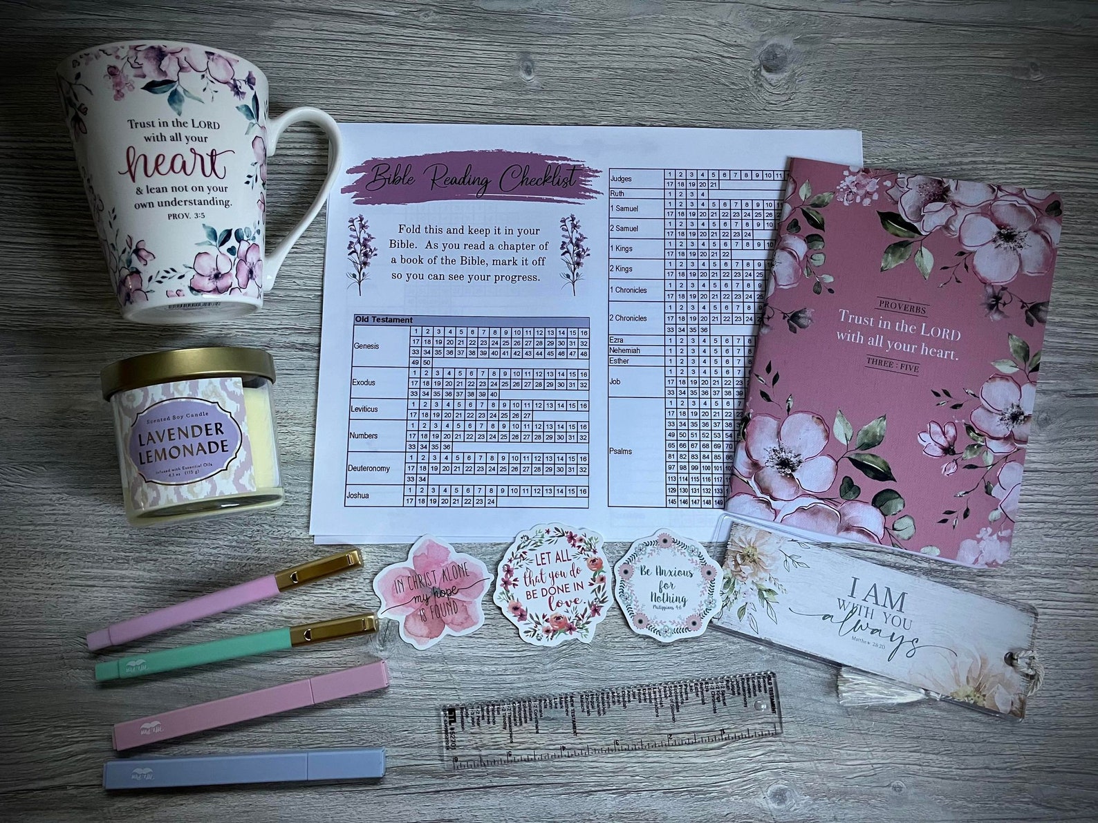 Bible Study Kit, Christian Gift, Bible Study Journal, Christian Gift ...