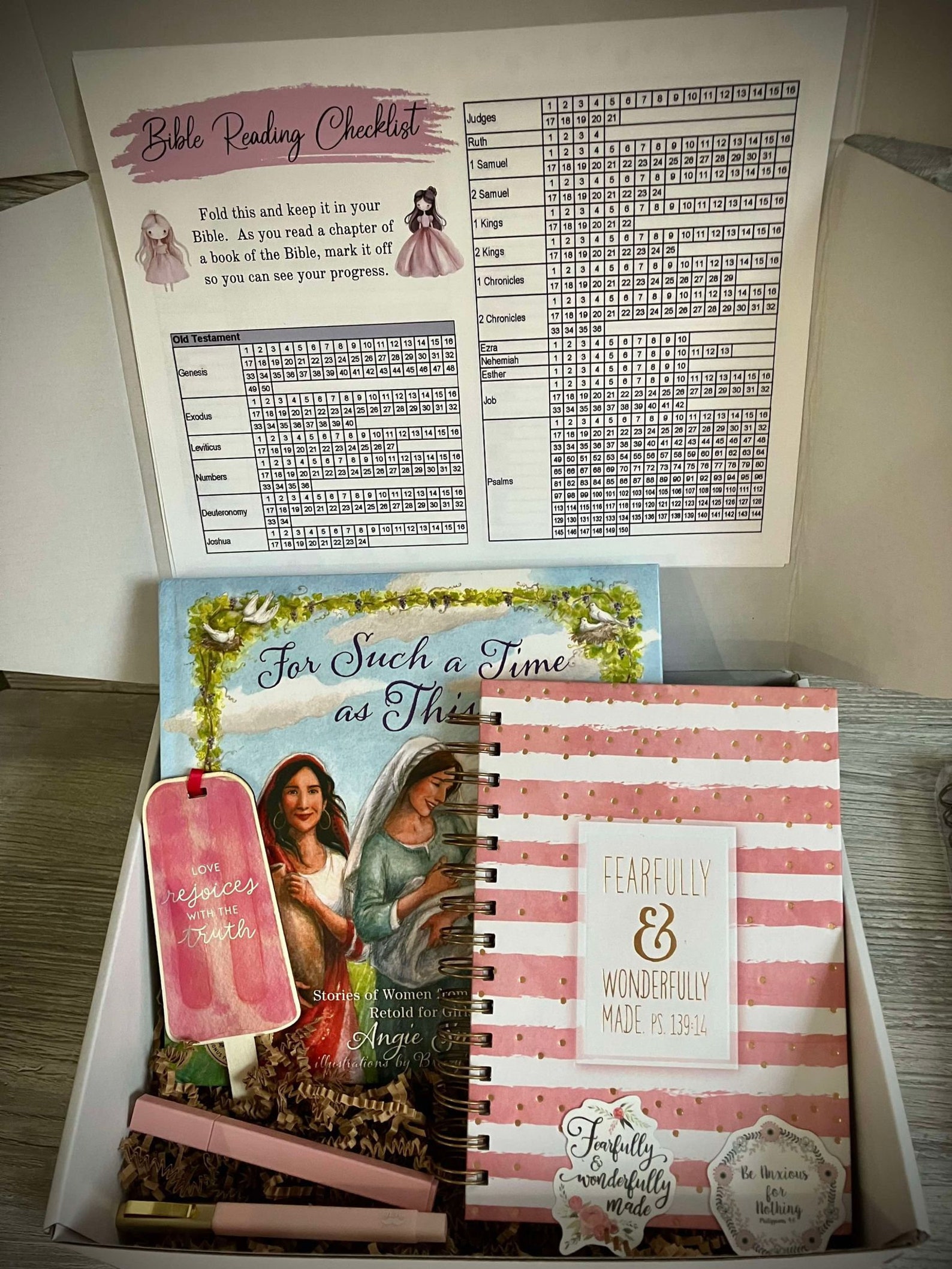 Girls Bible Study Kit, Christian Girl Gift, Bible Study Kit for Kids ...