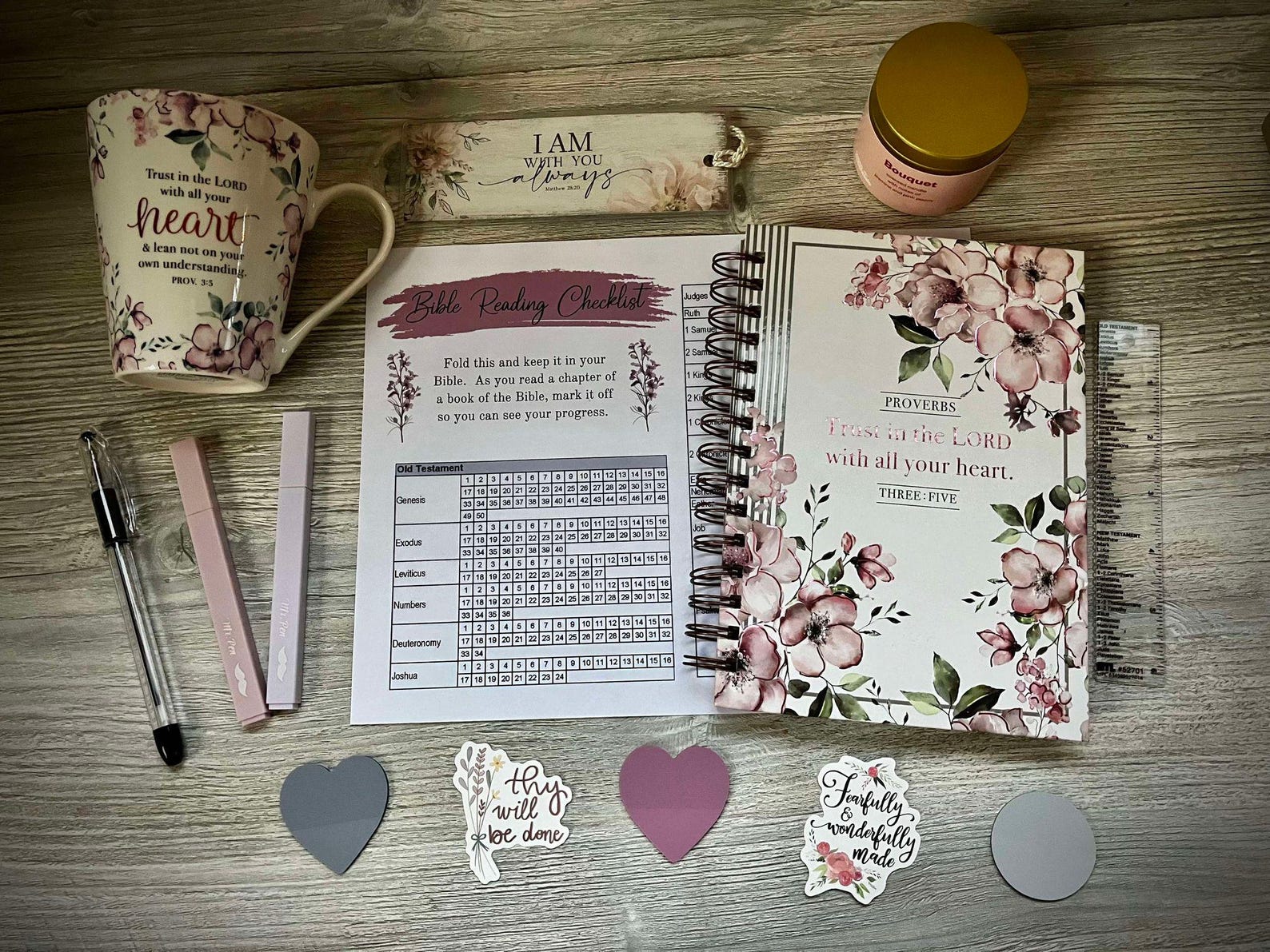 Bible Study Kit, Christian Gift Box, Bible Study Journal, Bible Reading ...