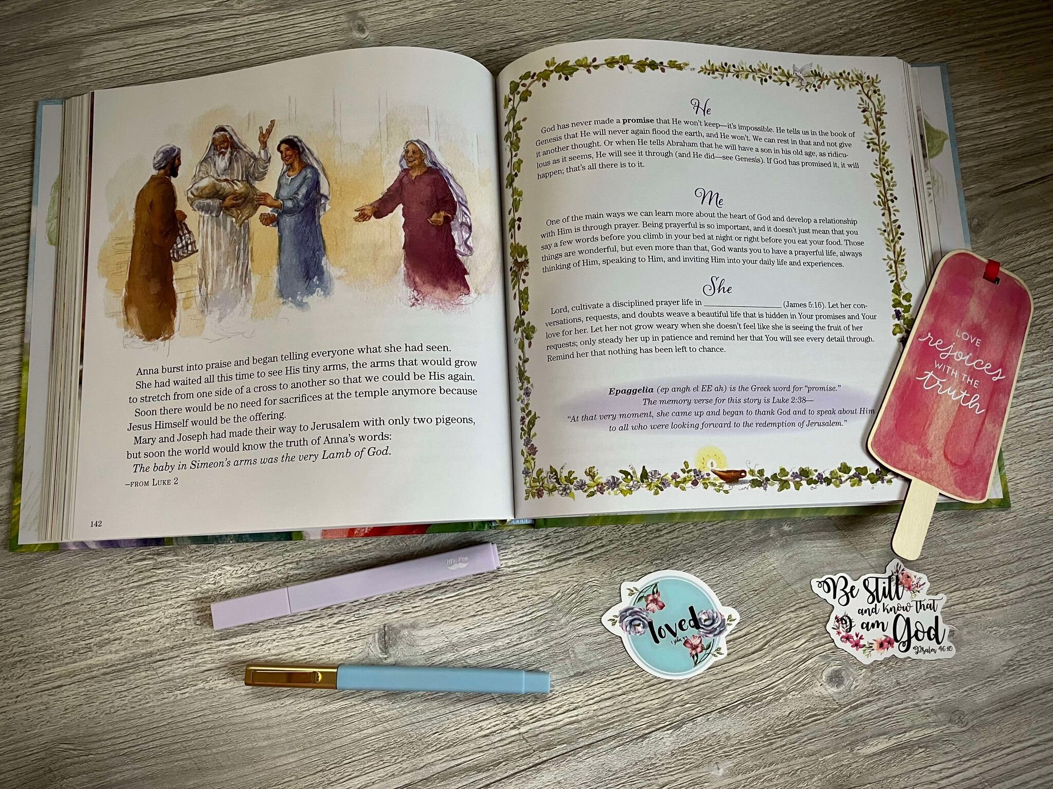 Girls Bible Study Kit, Christian Girl Gift, Bible Study Kit for Kids ...