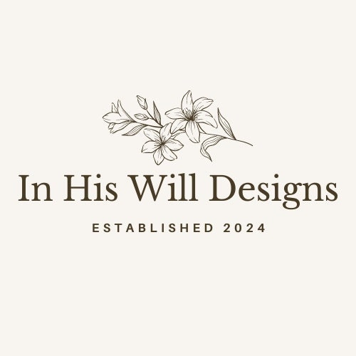 InHisWillDesigns - Etsy