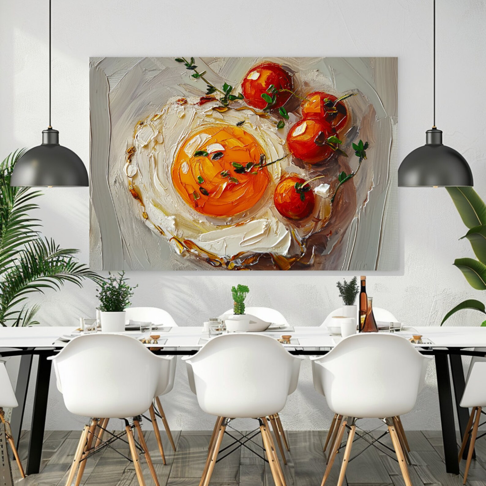 Fried Egg Still Life Print: Kitchen Food Art - Etsy