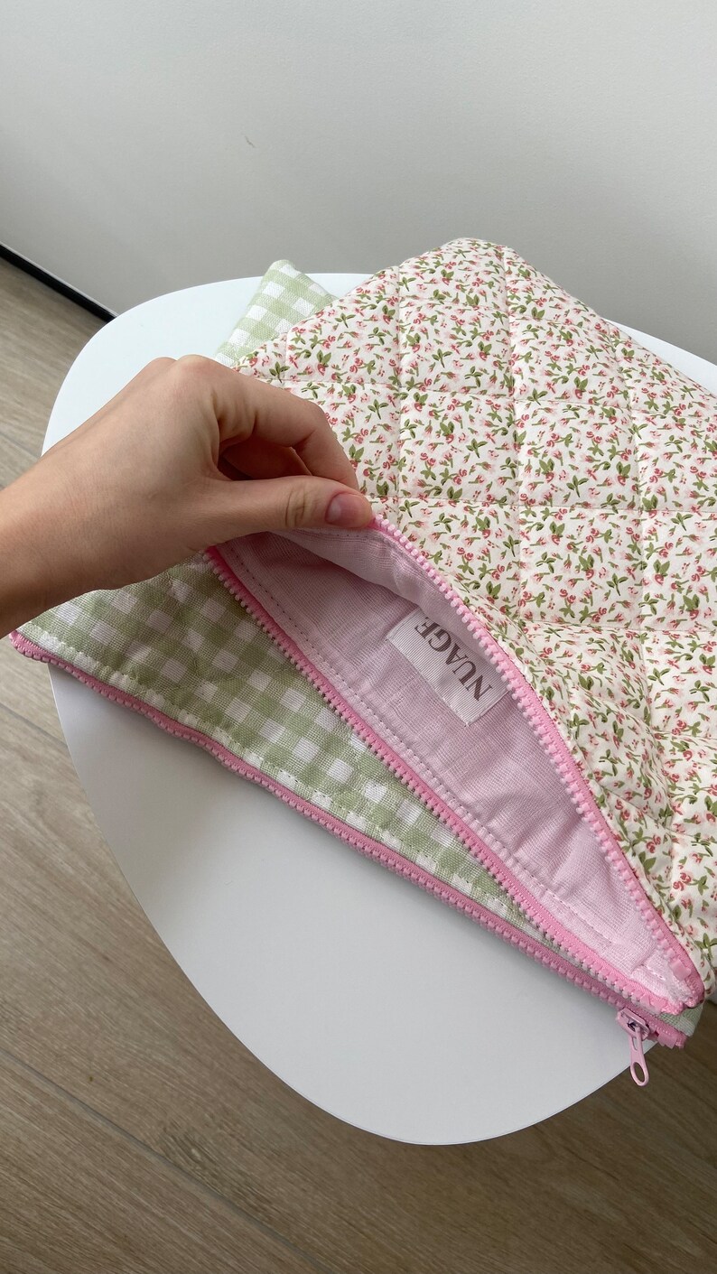 Floral Laptop Bag Laptop Bag Pink Floral Laptop Bag Laptop Flat Pouch ...